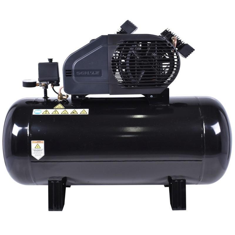 Compressor 10 Pés 200 Litros 140 Libras 2,0 HP CSV-10/200 PRO SCHULZ ...