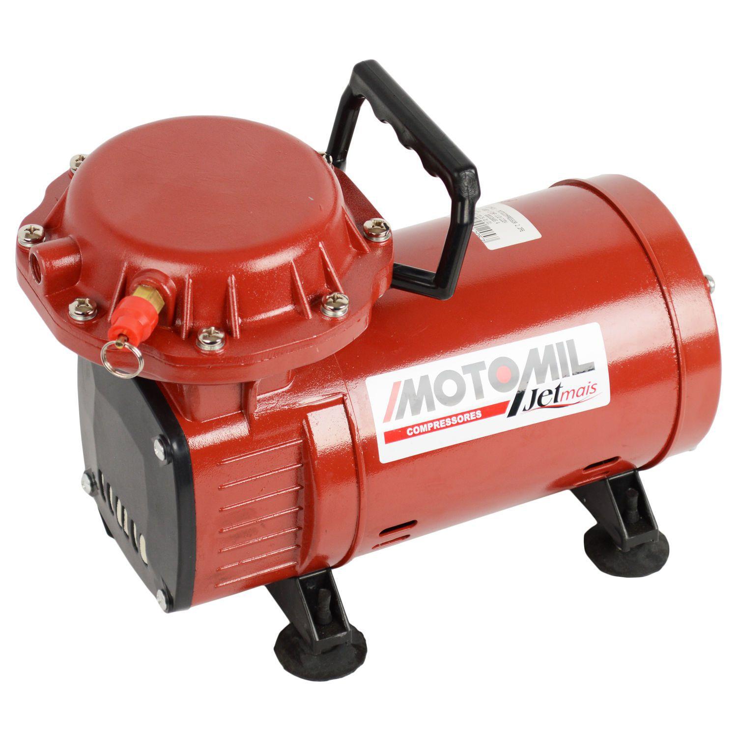 Compressor de Ar Direto Hobby 2,3 Pés Jetmais Motomil - Bivolt ...