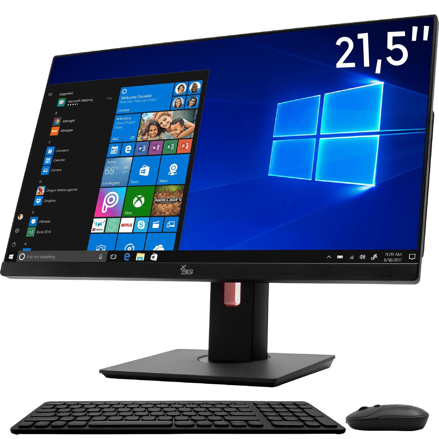 Computador All in One 3green Unique Intel Core i5 4GB HD 1TB 21.5 ...