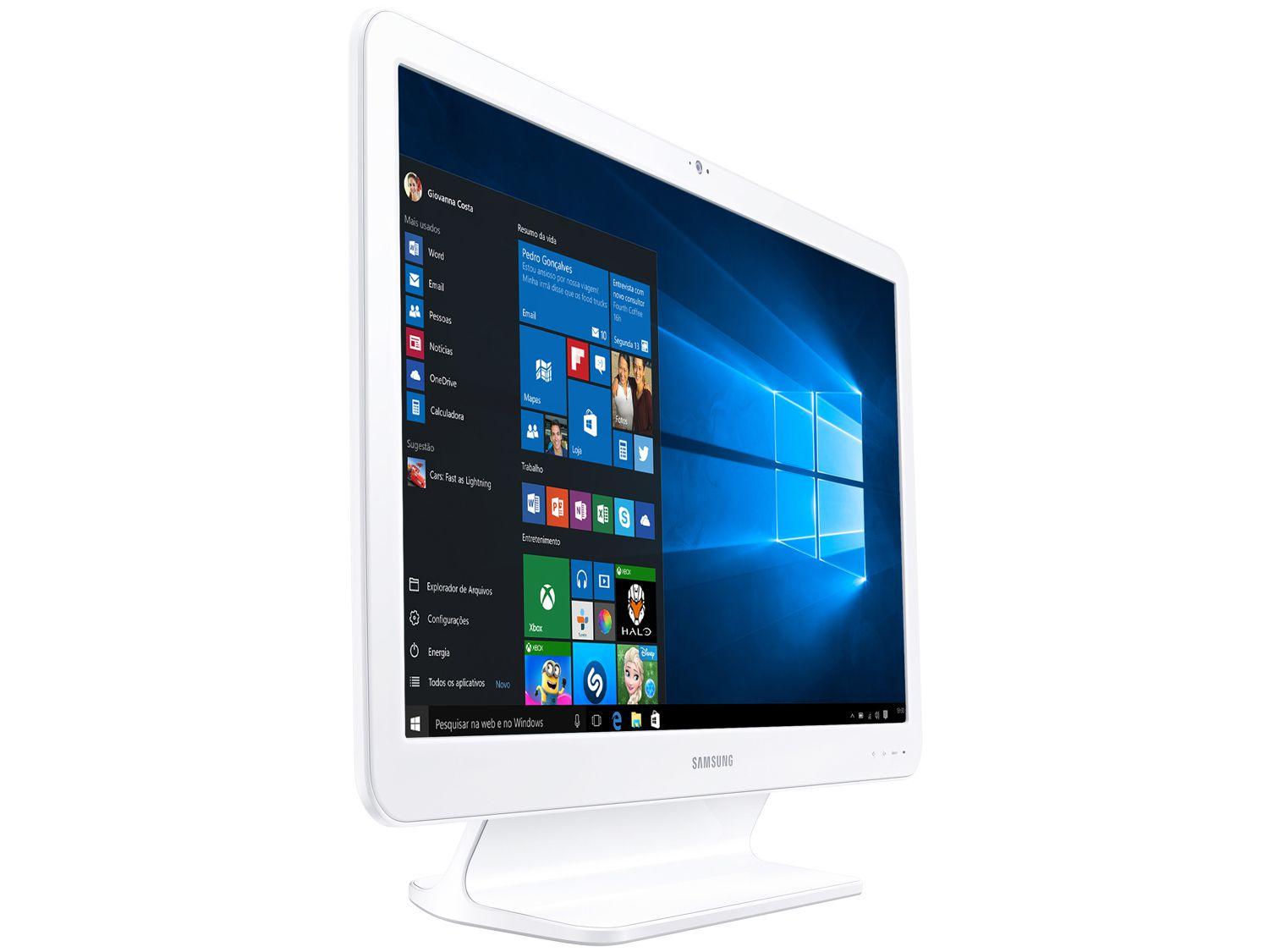 Computador All in One Samsung E1 Intel Dual Core - 4GB 500GB LED 21,5 ...