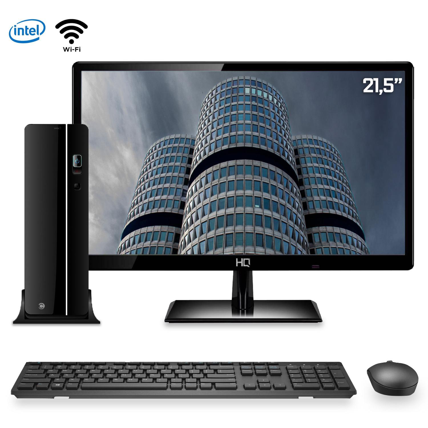 Computador Desktop com Monitor 21.5 Full HD CorPC SlimPC Intel Core i7 ...