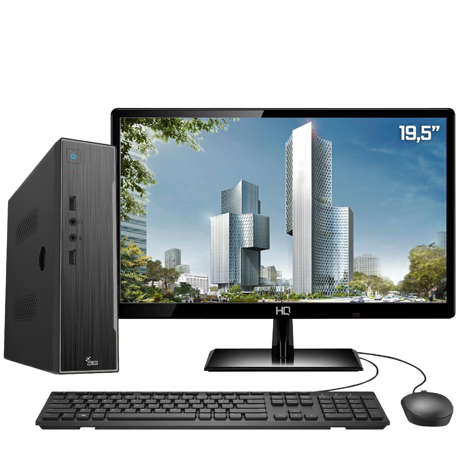 Computador PDV Completo com Monitor 19.5” Intel Dual Core 2.58Ghz 4GB ...