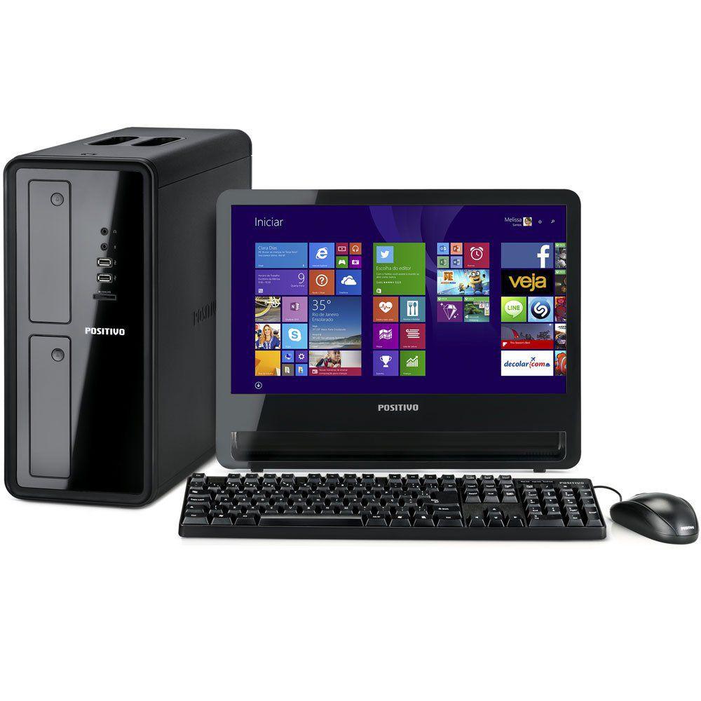 Computador Positivo K5190 Core I3 4GB HD1TB Windows 8 Monitor 18,5 ...