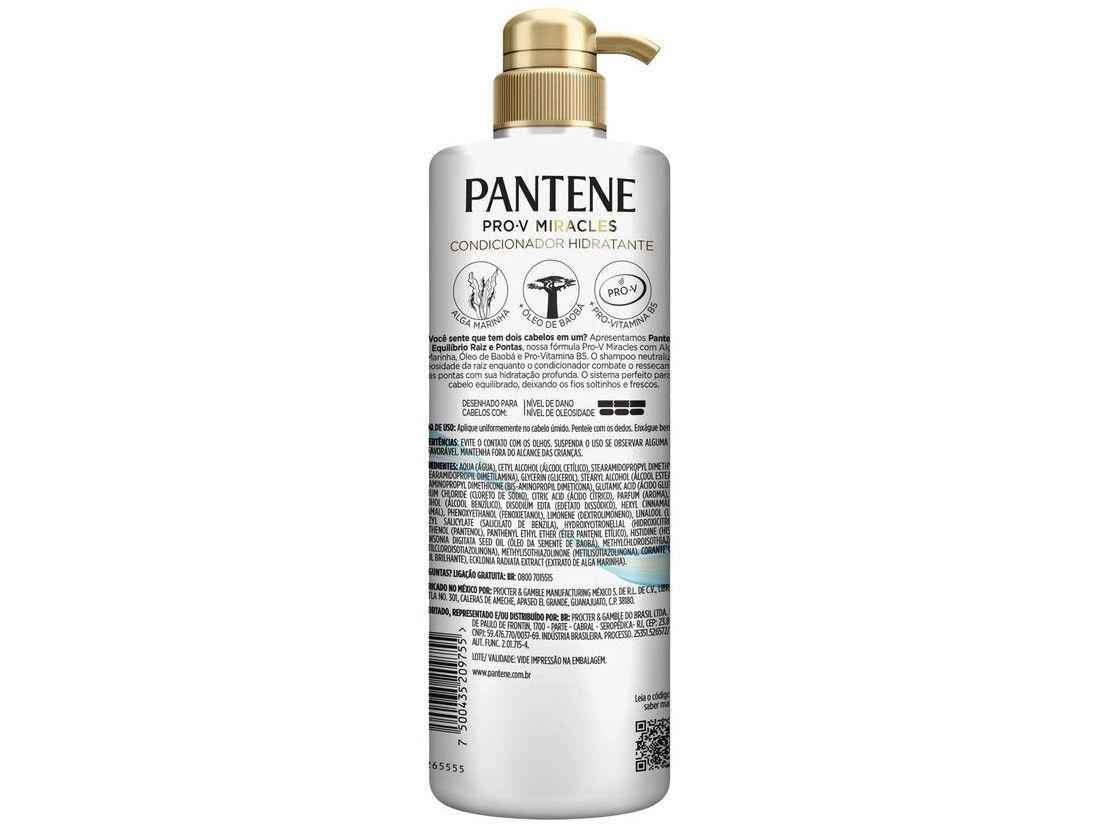 Condicionador Pantene Pro-V Miracles Equilíbrio Raiz e Pontas Hidratante 510ml