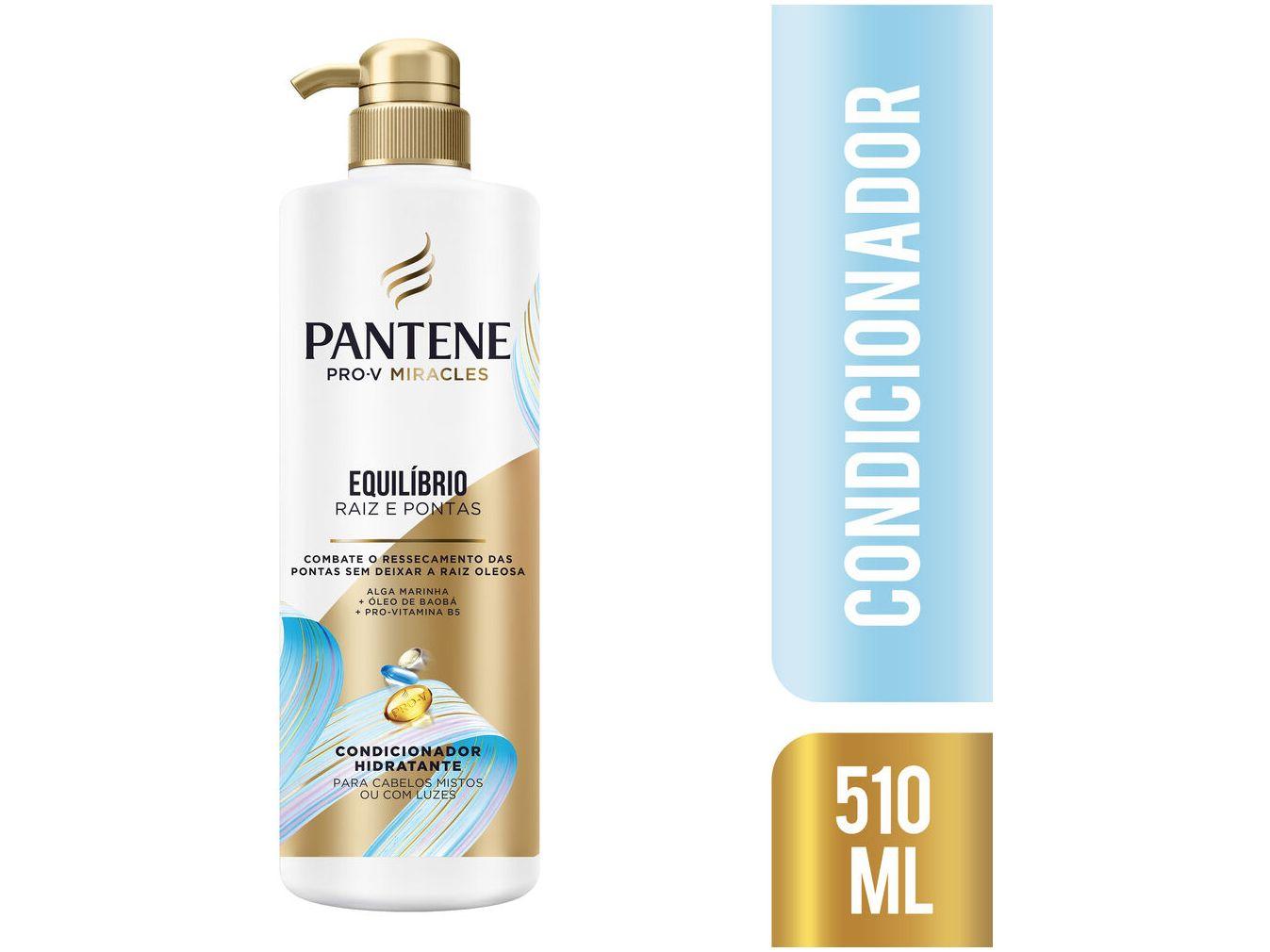 Condicionador Pantene Pro-V Miracles Equilíbrio Raiz e Pontas Hidratante 510ml