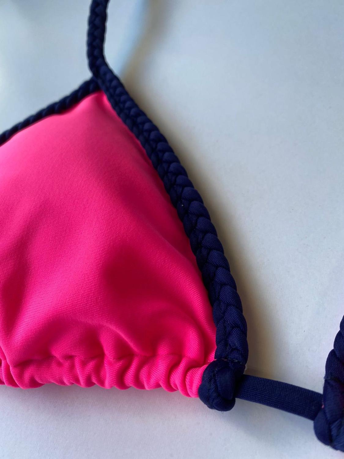 Conjunto de biquíni cortininha com bojo - Sol e Cia - Conjunto de ...