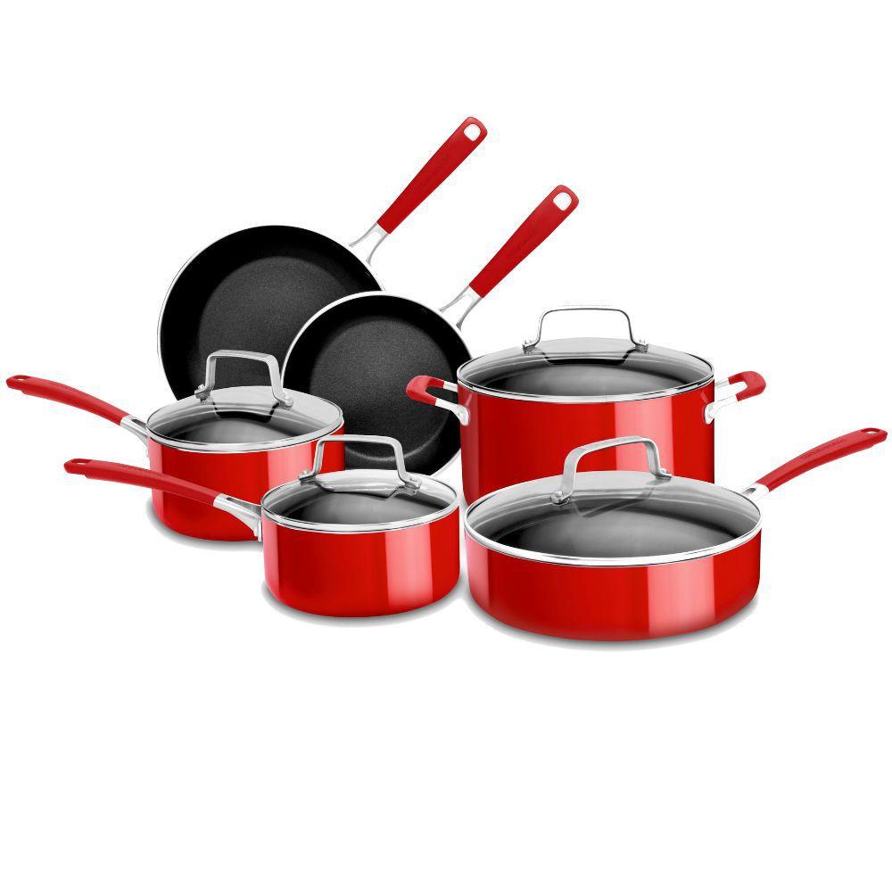 Conjunto de Panelas de Alumínio Esmaltado 6 peças - Empire Red ...