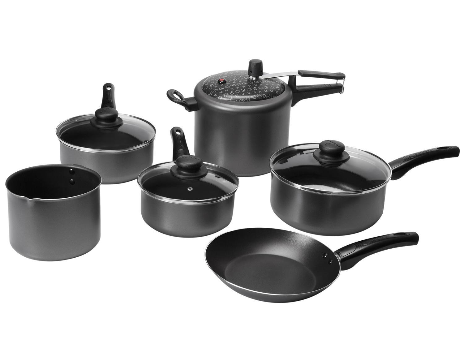 Conjunto de Panelas Panelux Classic 5249 - 6 Peças - Jogo de Panelas ...