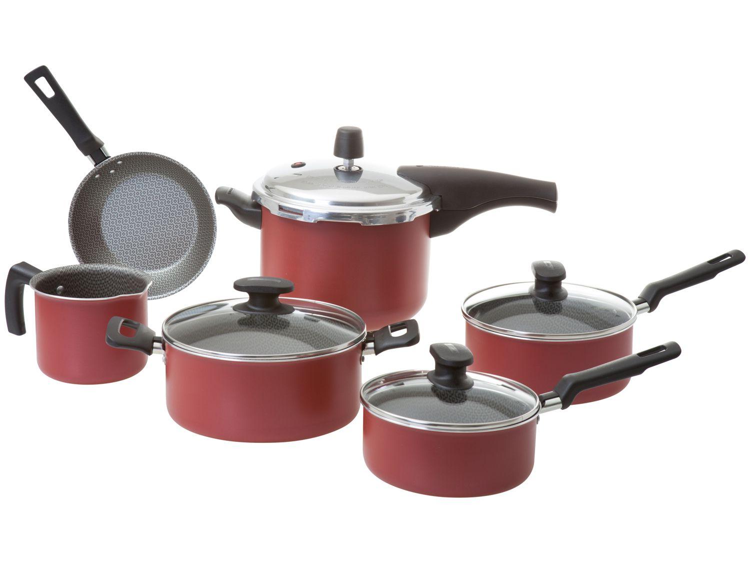 Conjunto de Panelas Tramontina Bergamo - Antiaderente 6 Peças - Panelas ...