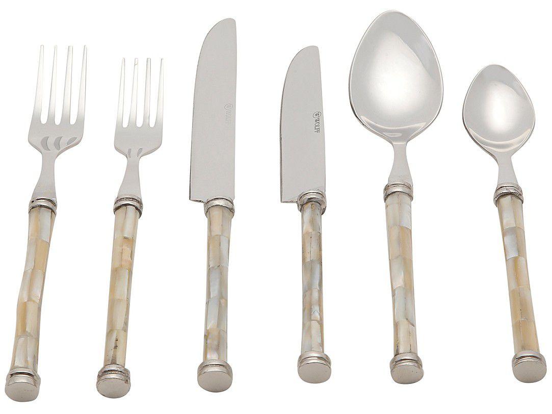 Conjunto de Talheres Wolff 6 Peças - 30314 - Faqueiros - Magazine Luiza