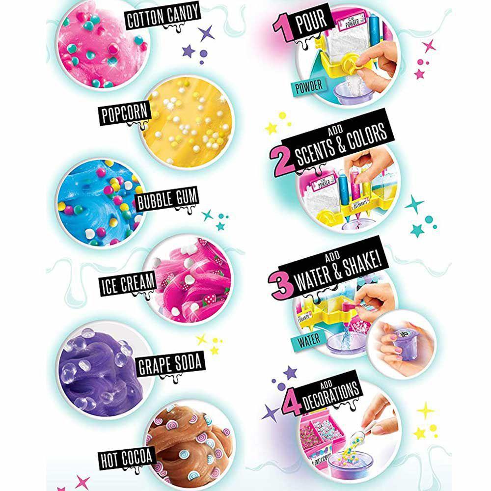 Conjunto E Kit Atividade So Slime Diy Fábrica De Slime Slimelicious