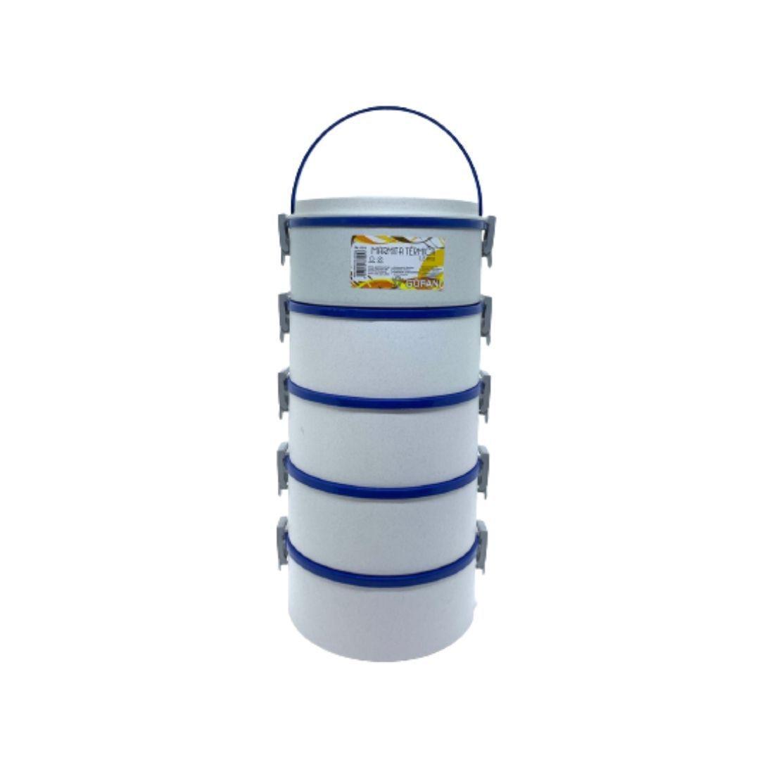 Conjunto marmita termica c/5 pçs - GUFANI - Marmitas - Magazine Luiza