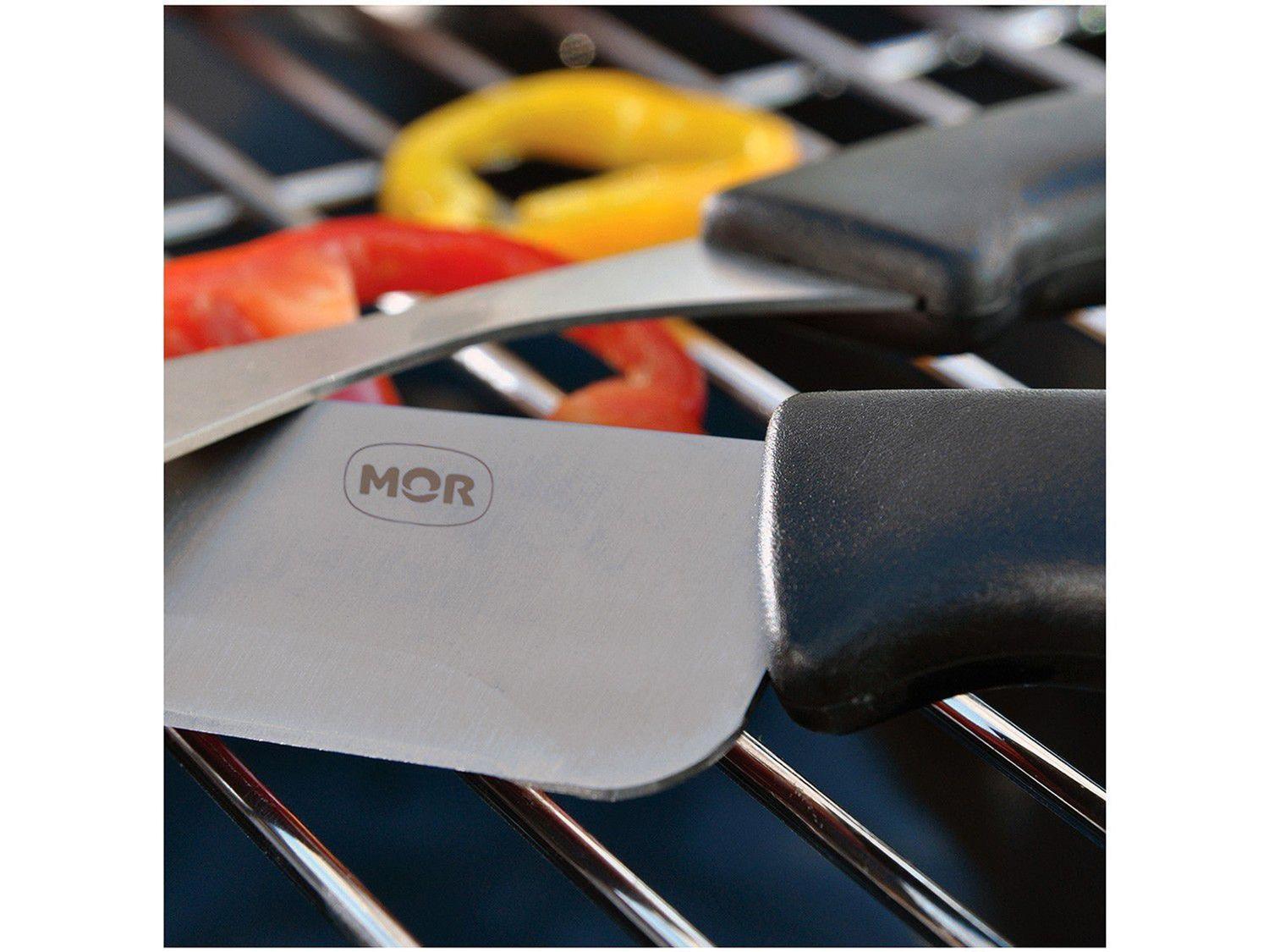 Conjunto Trinchante Mor Inox Assador - 2 Peças - Conjunto Trinchante ...