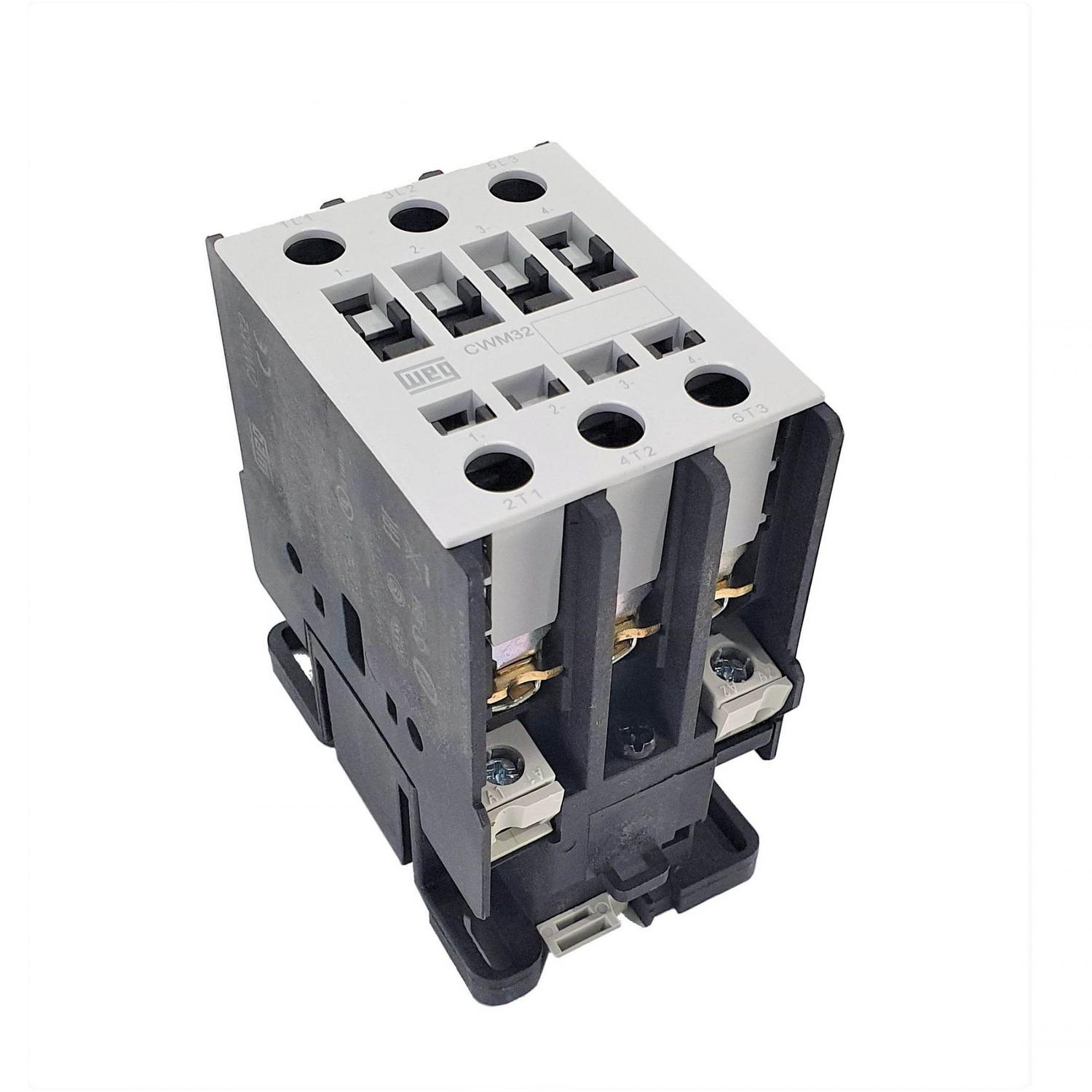 Contatora tripolar weg cwm32 220v 32a - Disjuntor Din - Magazine Luiza