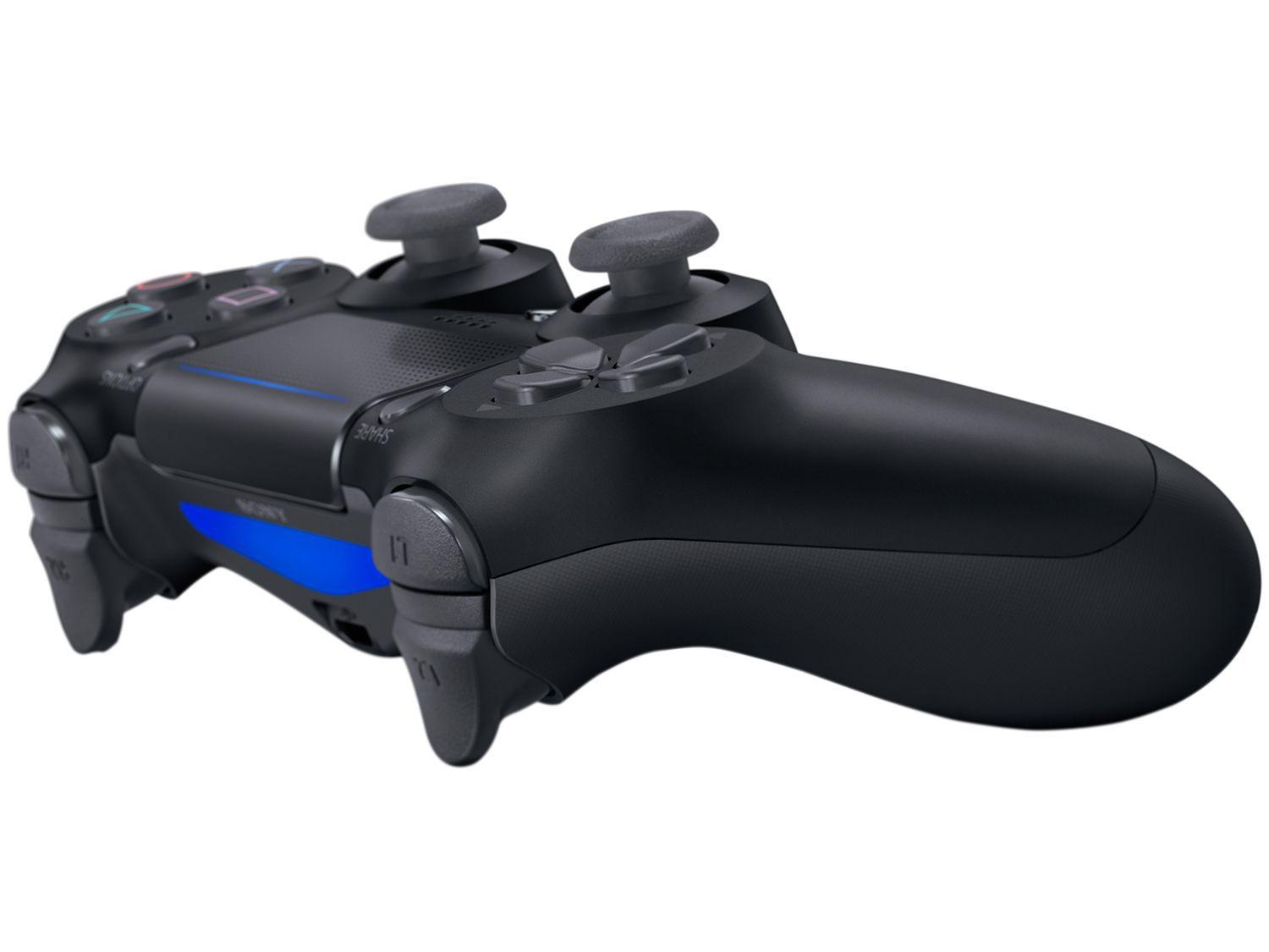 Controle para PS4 Sem Fio Dualshock 4 Sony - Preto - Acessórios PS4 ...