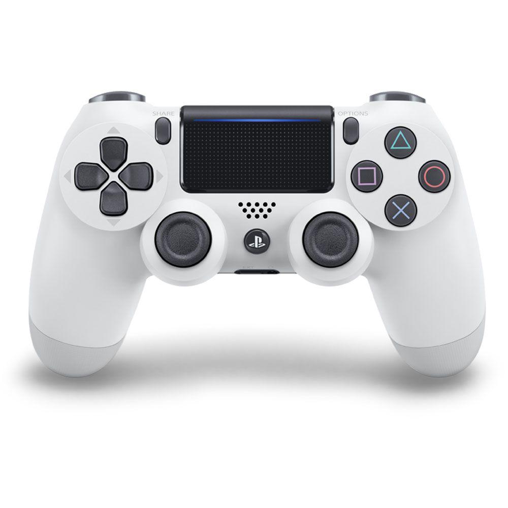 Controle Playstation Dualshock 4 Branco - PS4 - SONY - Controles PS4 ...
