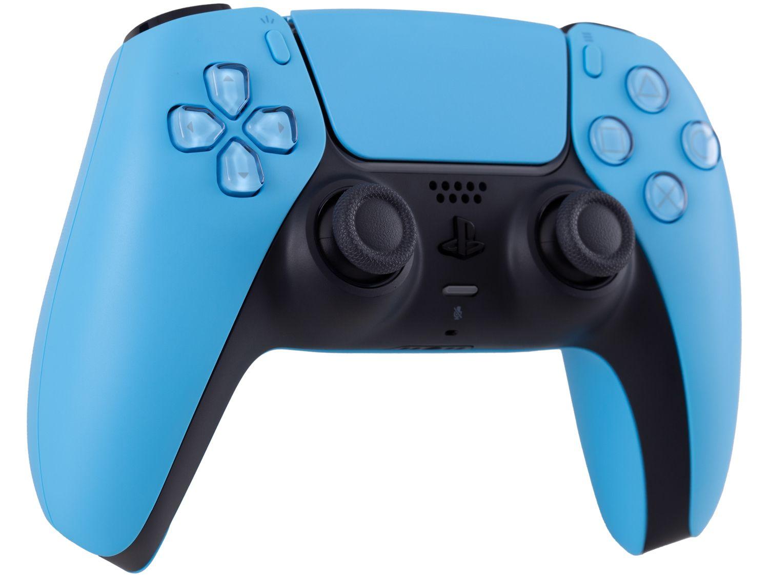 Controle PS5 sem Fio DualSense Sony Starlight Blue