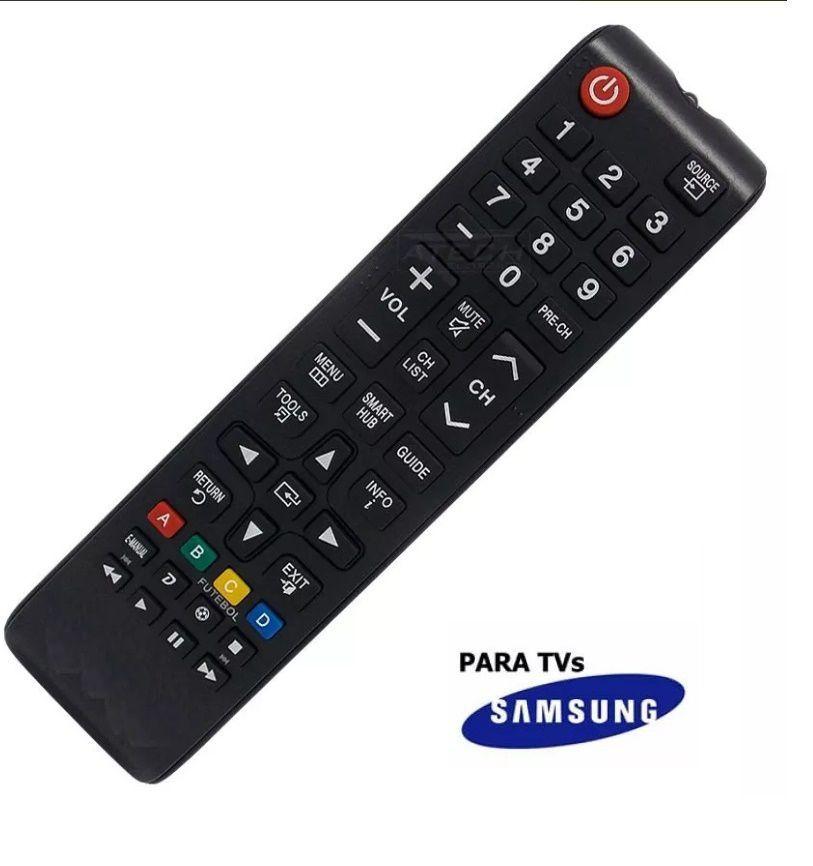 Controle Remoto para TV Samsung Smart Led UN40J5200AG - Lelong/Sky ...