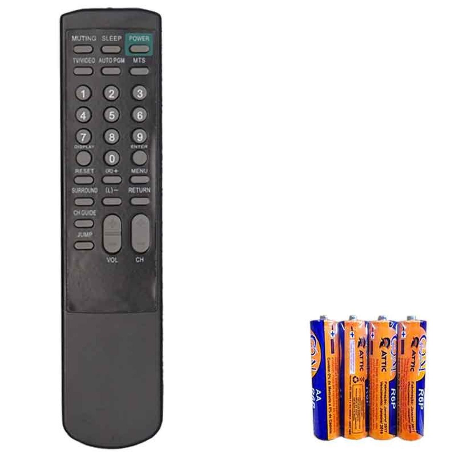 Controle Remoto para TV Sony Trinitron - Controle Remoto para Tv ...