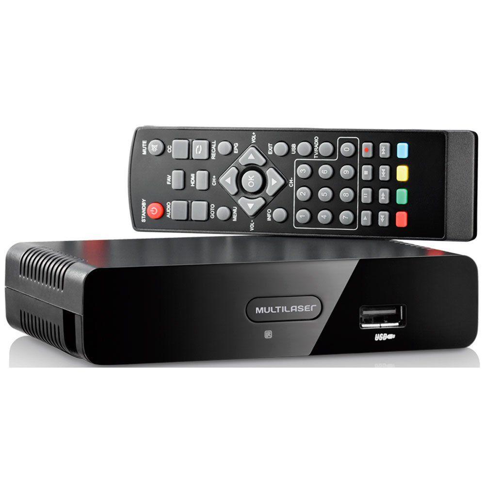 Conversor e Gravador Digital TV Multilaser RE207 - Multilaser Varejo ...