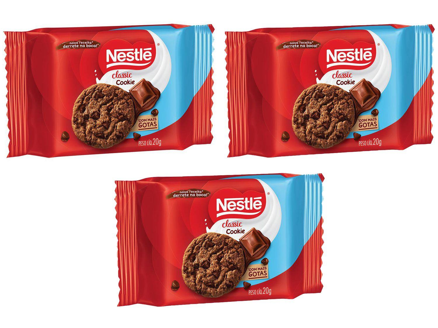 Cookies Classic Gotas de Chocolate 60g Nestlé