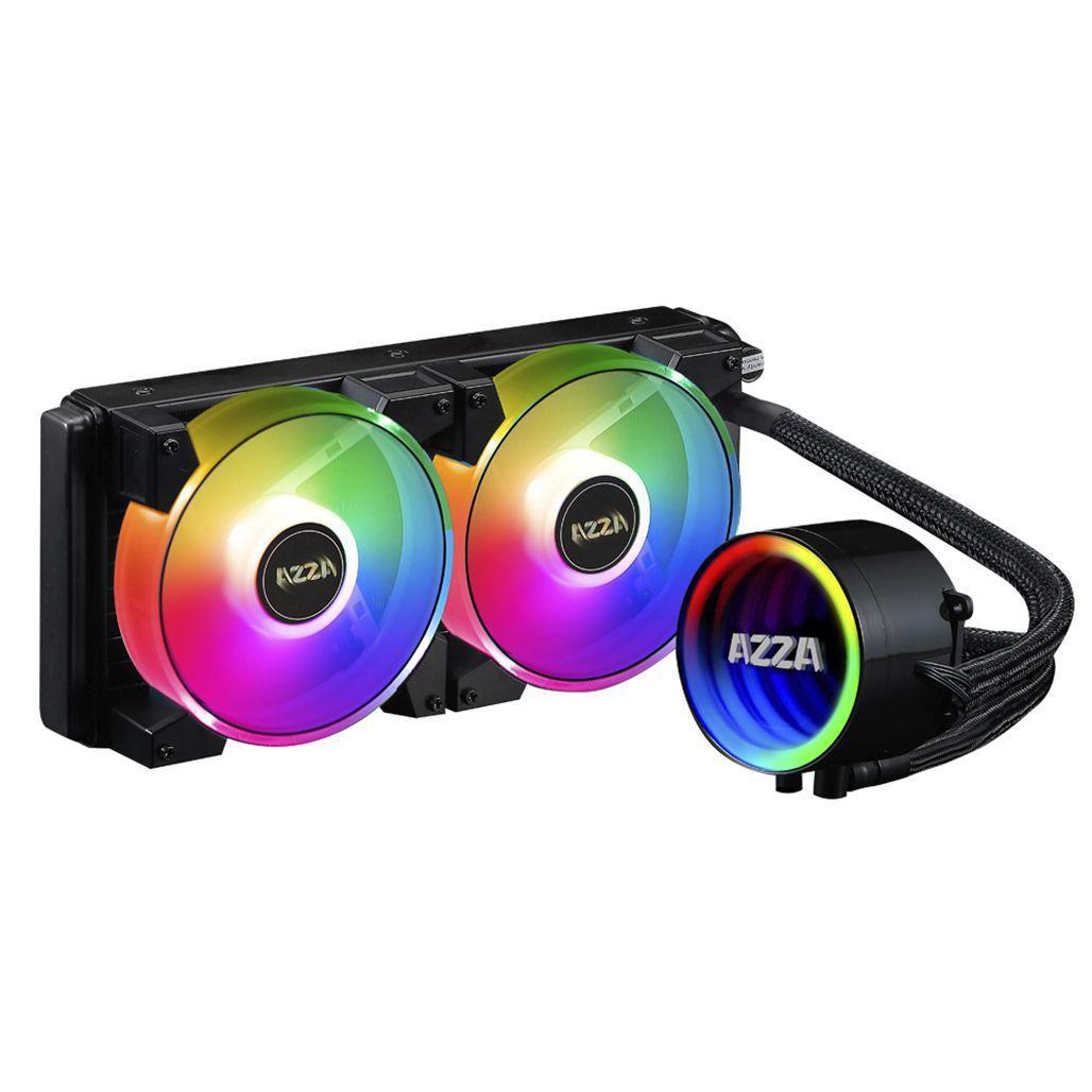 Cooler Liquido Azza Blizzard ARGB 240mm LCAZ-240R-ARGB - Peças para ...