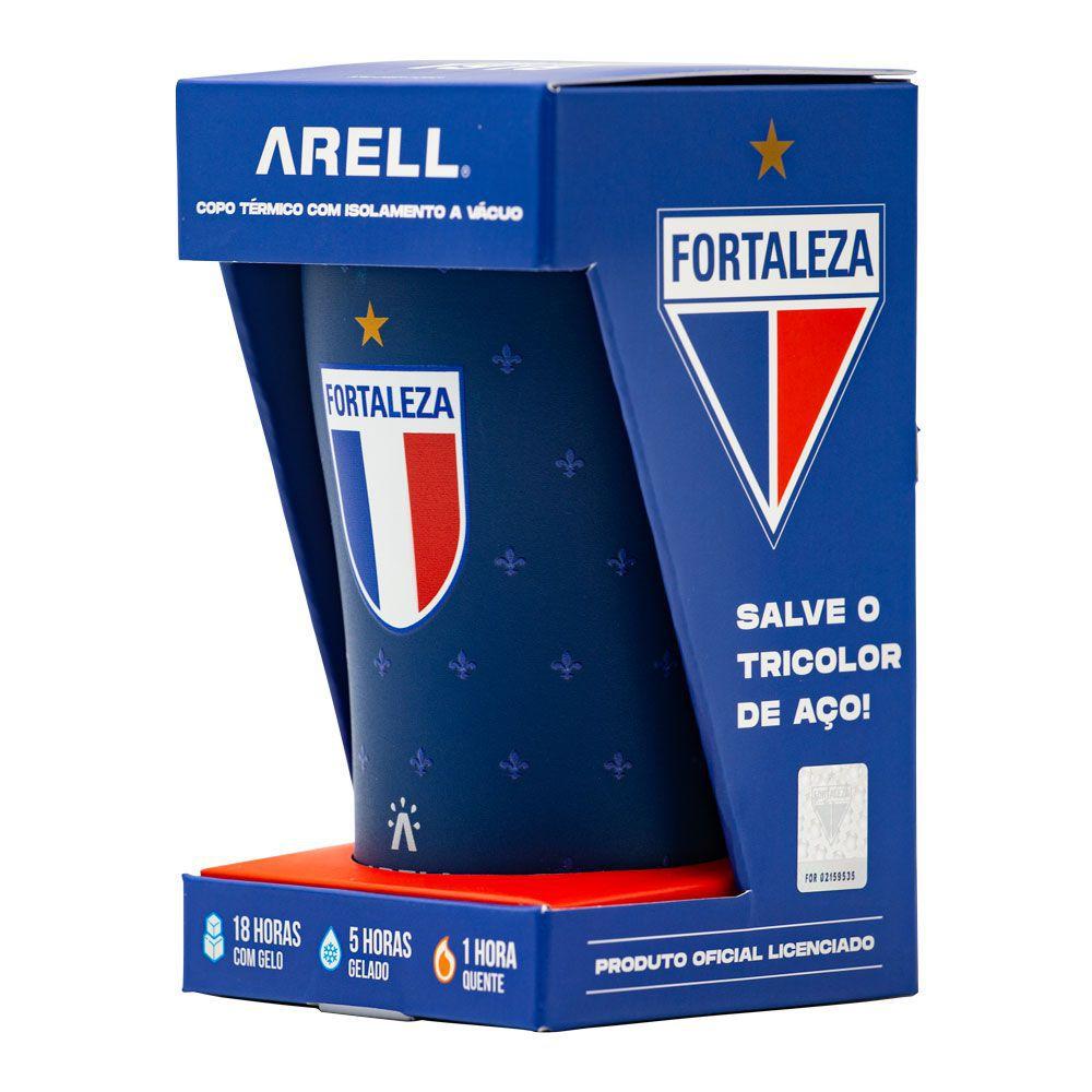 Copo Arell Térmico Com Tampa Oficial do Fortaleza 500ml - Copos ...