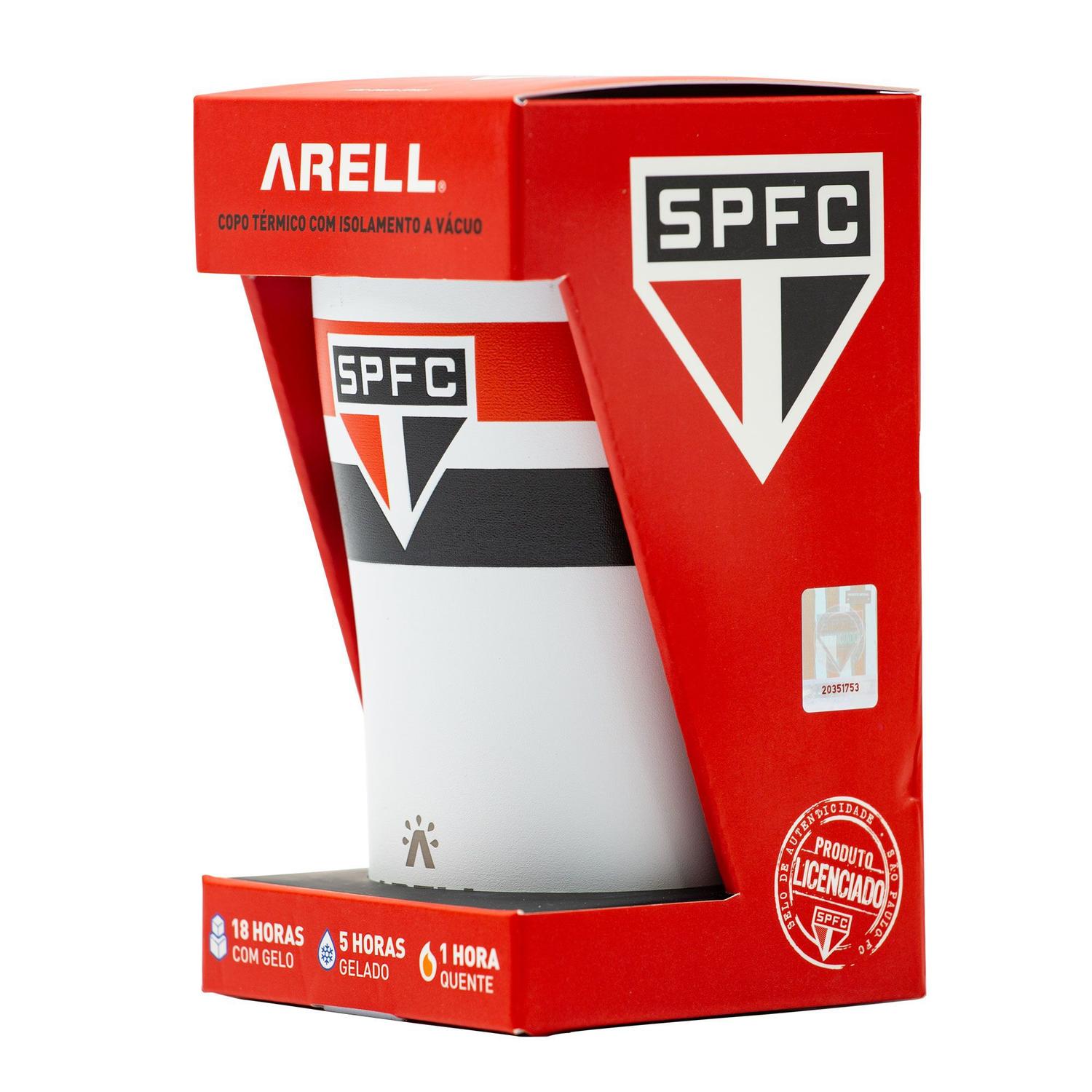 Copo Térmico Arell oficial do SÃO PAULO - Tulip Pint - 500ml - Copos ...