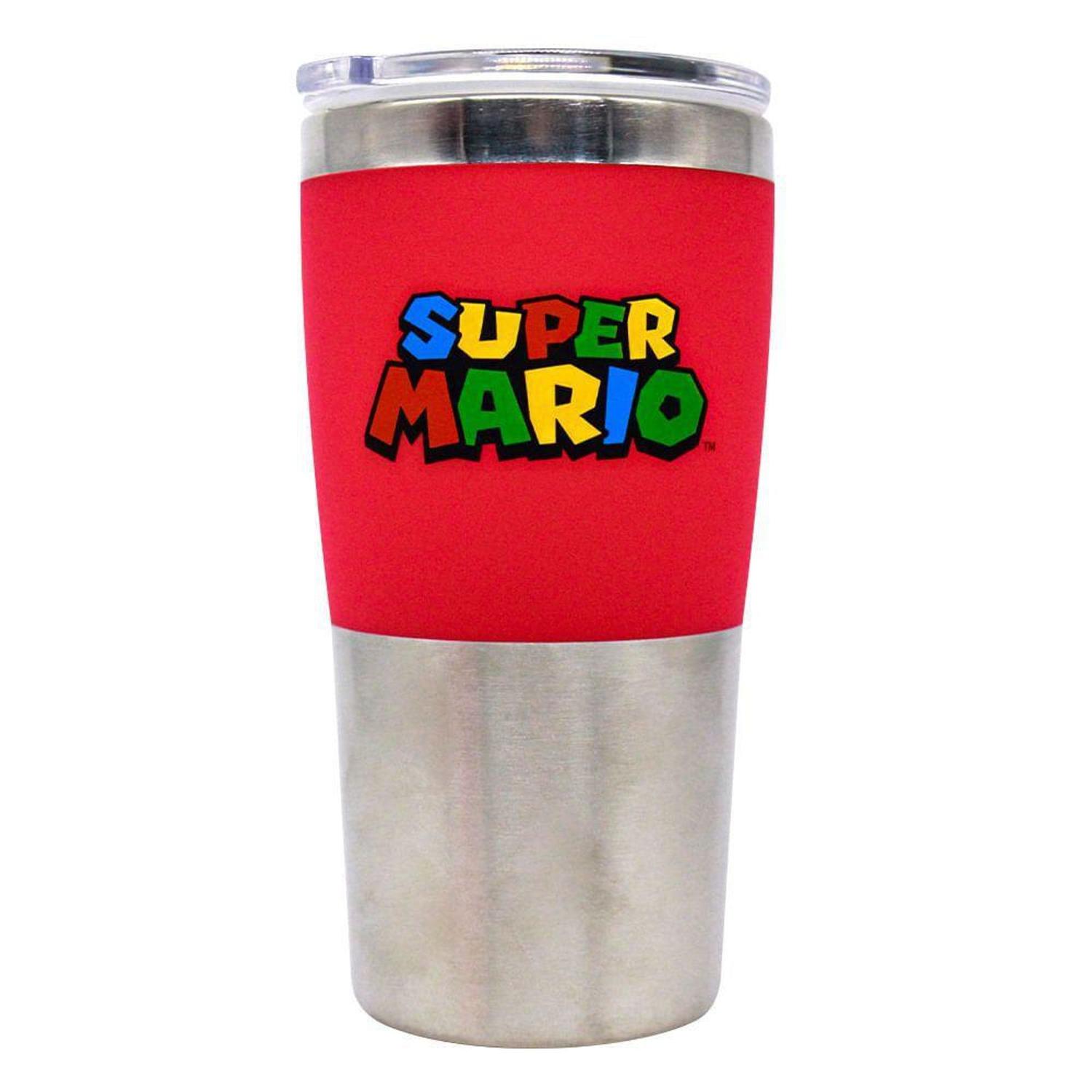Copo Viagem Max Mario Logo Zona Criativa - 450ml - Copos - Magazine Luiza