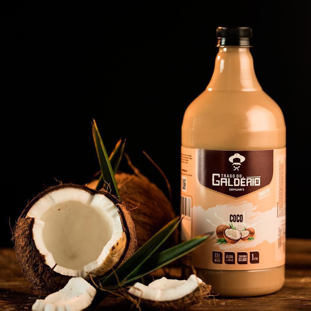 Coquetel Trago Do Galdério Coco 1 Litro - Bebida Mista - Magazine Luiza
