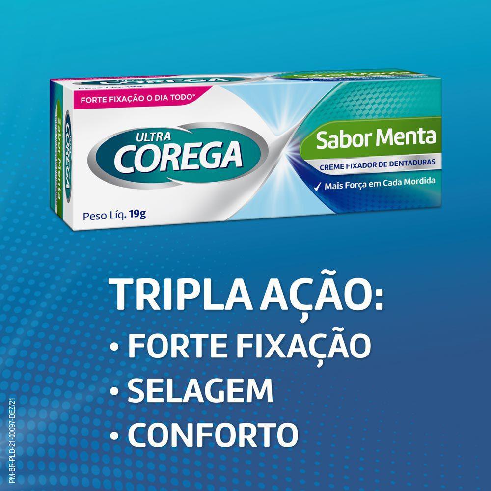Corega Ultra Creme Menta - Fixador de Dentadura - Magazine Luiza