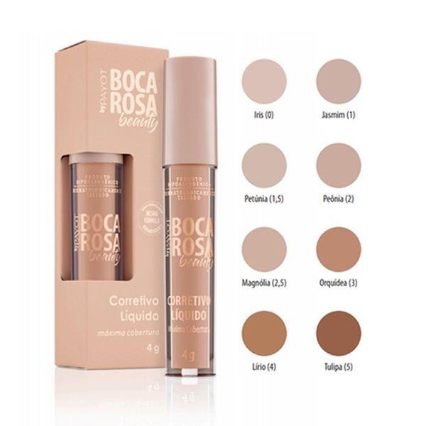 Corretivo Liquido Maxima Cobertura - Boca Rosa - Corretivo Facial ...