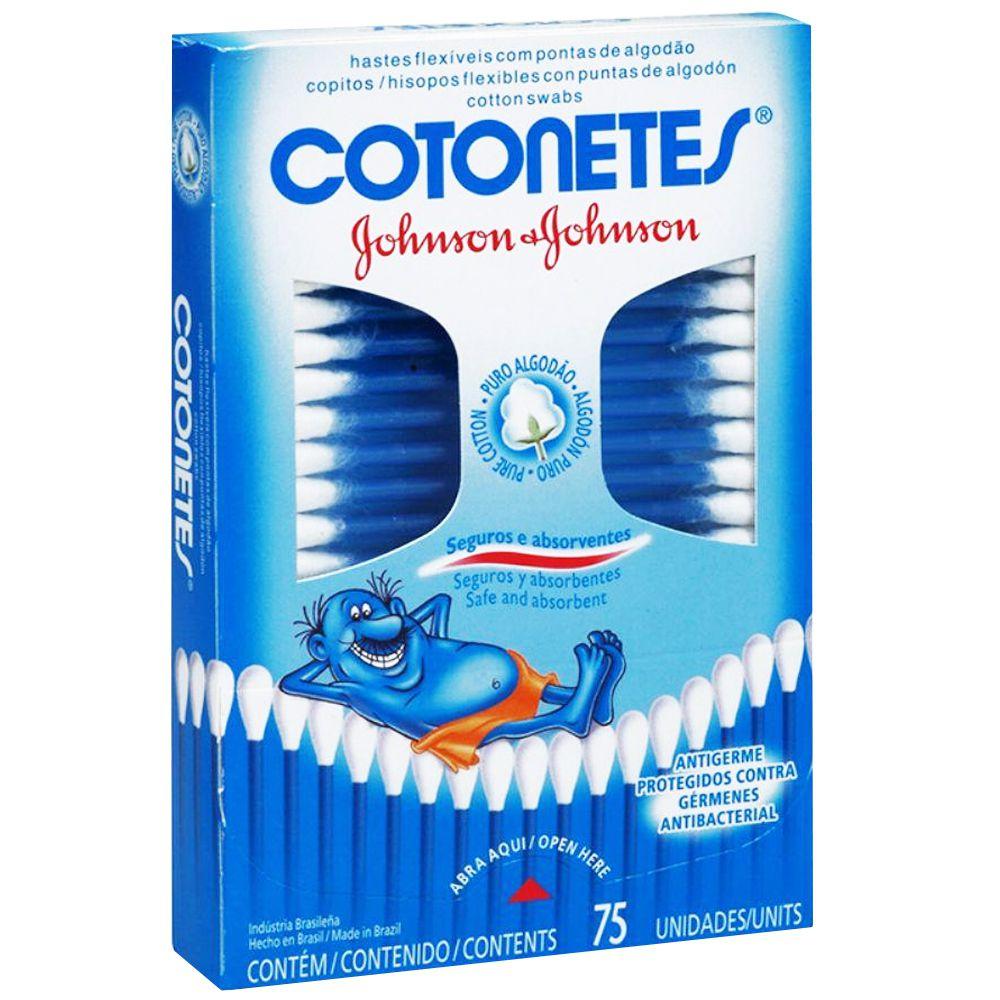Cotonetes JohnsonS Com 75 Unidades - Cotonete / Hastes Flexíveis ...