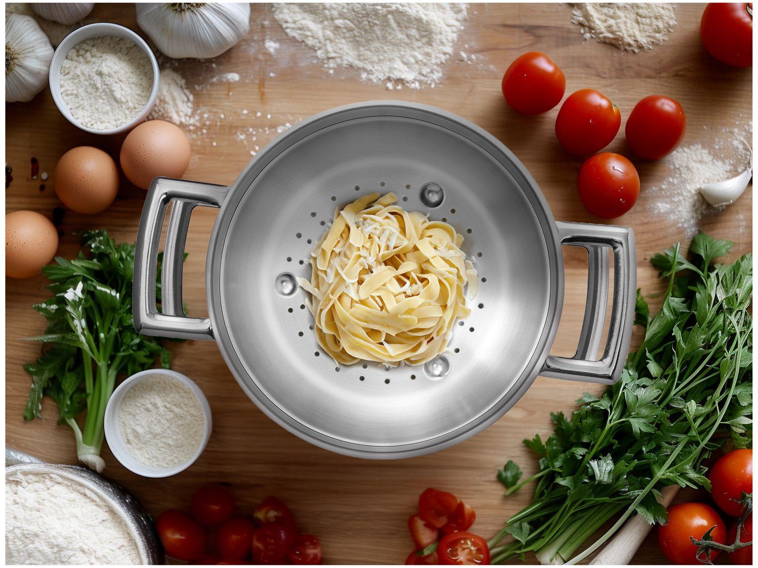 Cozi Vapore Tramontina Inox 20cm 2,2L