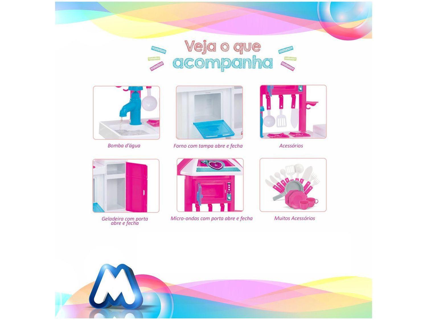 Cozinha Infantil Completa Magic Toys - Cozinha Infantil / de Brinquedo - Magazine Luiza