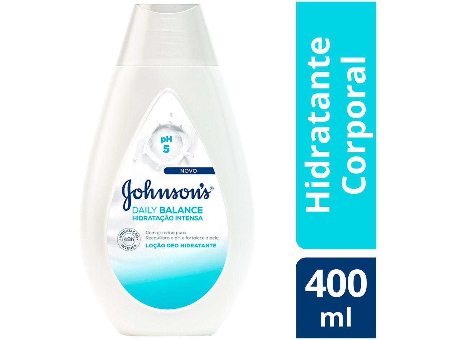 Creme Hidratante Corporal Johnson?s Daily Balance Deo 400ml