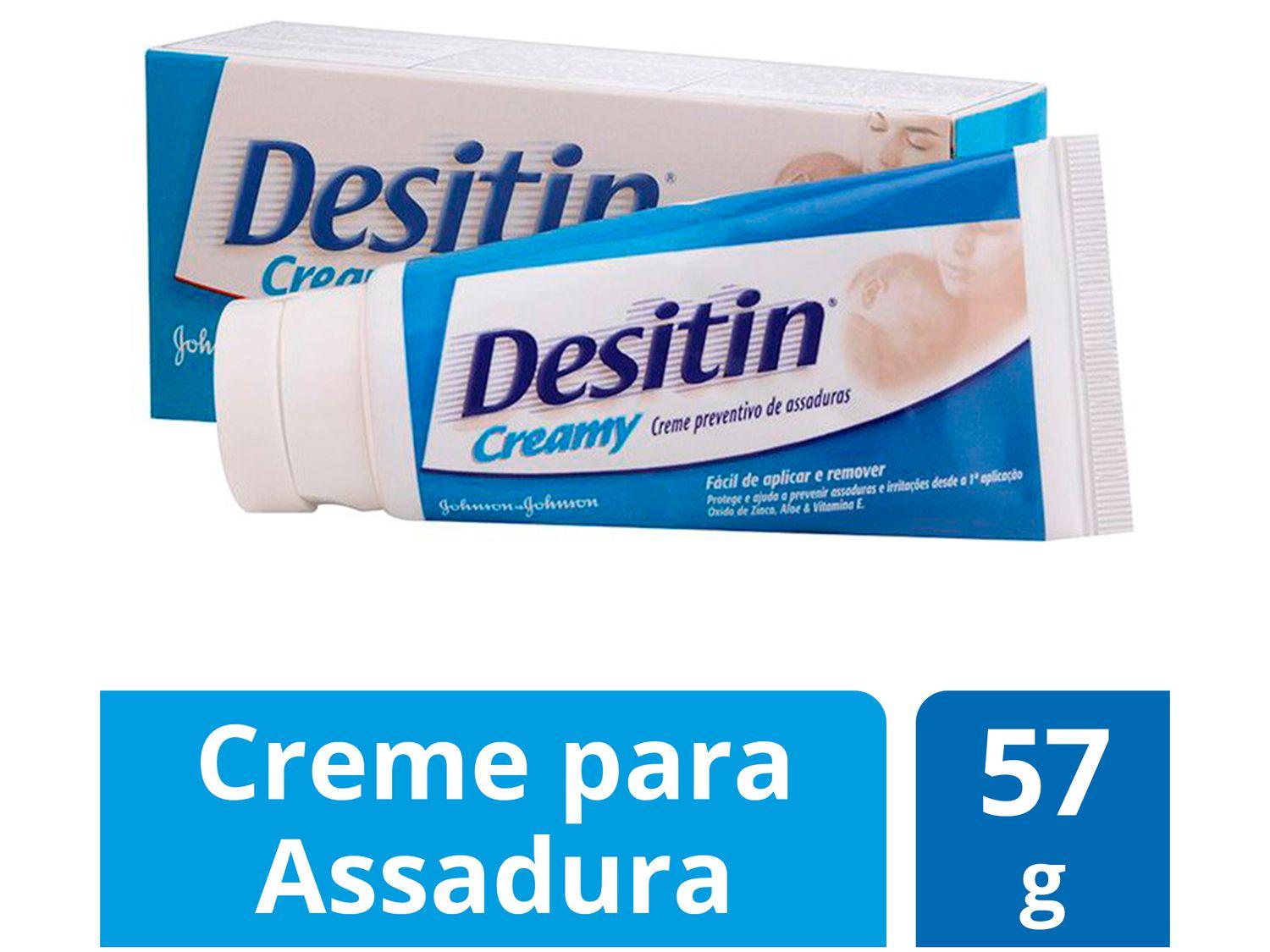 Creme Preventivo de Assaduras Desitin Creamy Aloe - 57g - Creme/ Pomada ...