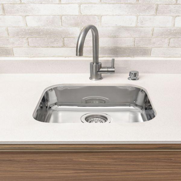 Cuba Pia Cozinha Inox Alto Brilho 47x30x17 cm Tramontina - Pia e Cuba ...