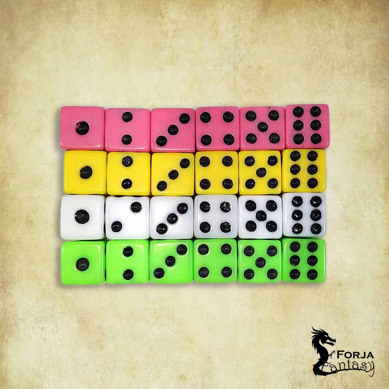 Dado D6 - 7mm (Pequeno) - RPG - T&G - Jogos - Magazine Luiza