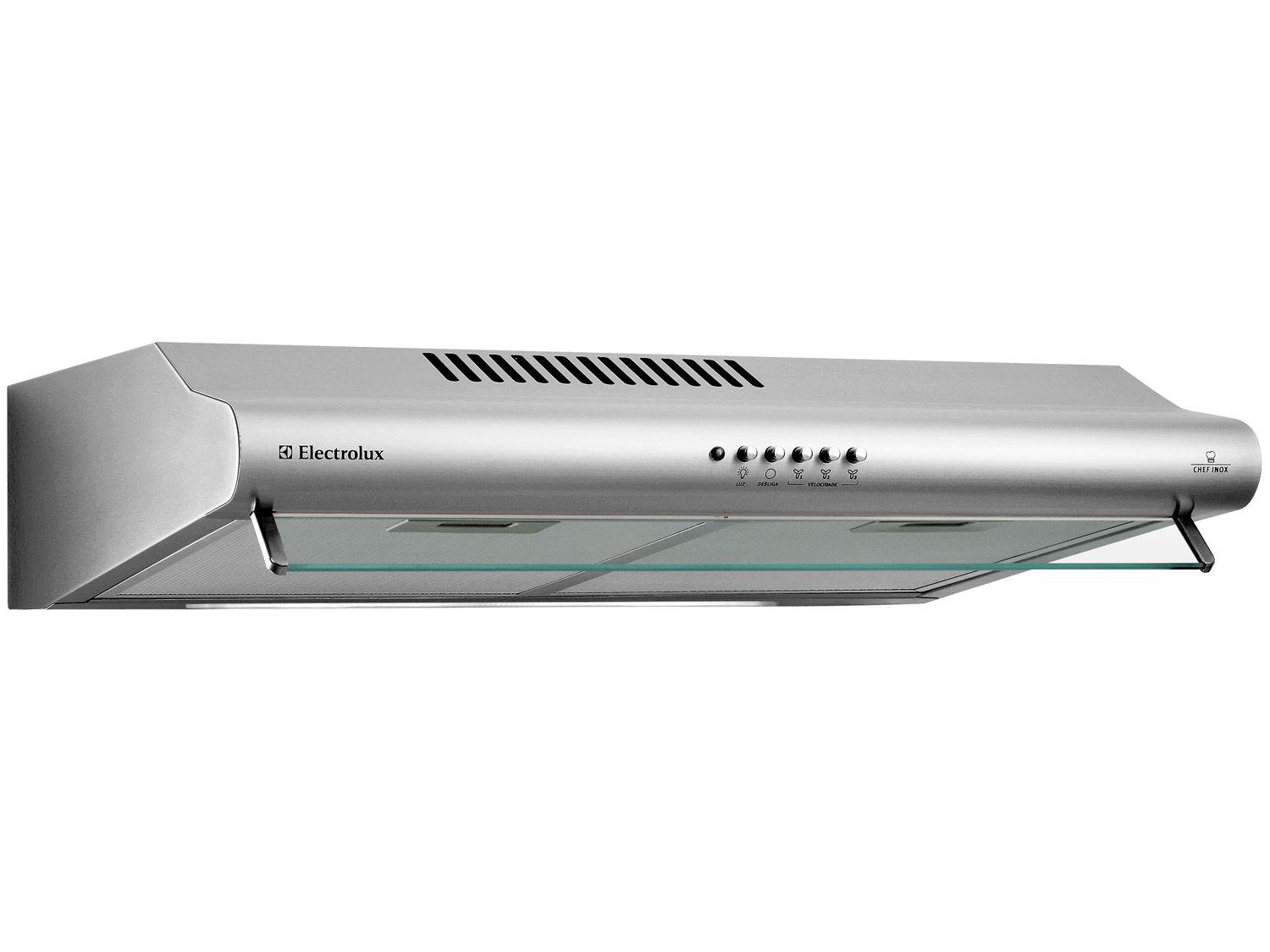 Depurador de Ar Inox Electrolux 60cm 4 Bocas DE60X DE60X11089 3 Velocidades