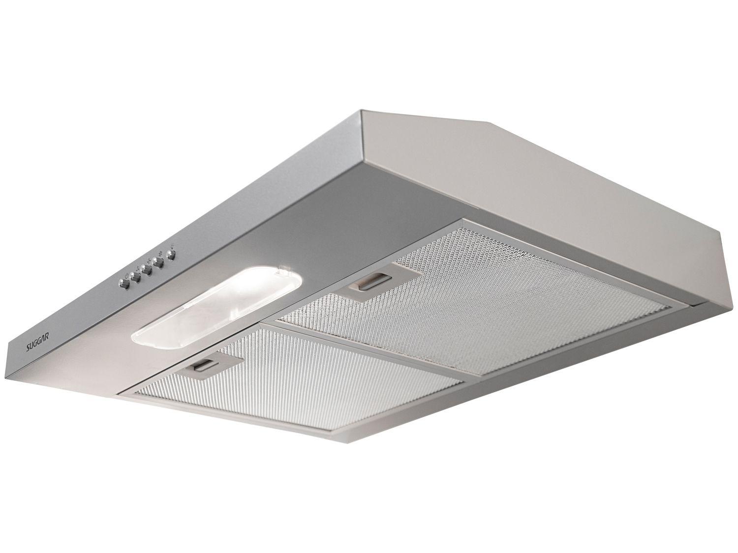 Depurador de Ar Suggar 60cm 4 Bocas 3 Velocidades Slim DPS161PR