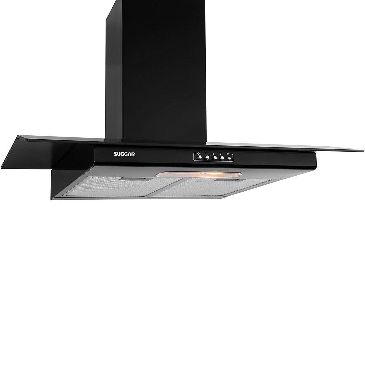 Depurador de Ar Suggar Parede Vidrio 90cm Dv91pt - Depurador de Ar ...