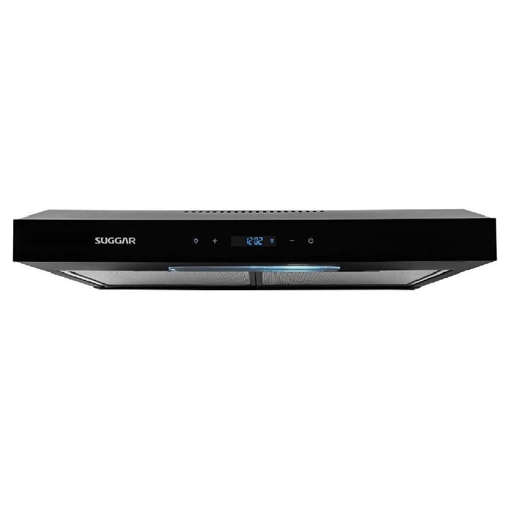 Depurador de ar suggar slim touch 80cm preto di82thpt 220v - Depurador ...