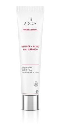 Derma Complex Retinol + Ácido Hialurônico 30g Adcos - Dermocosmético ...