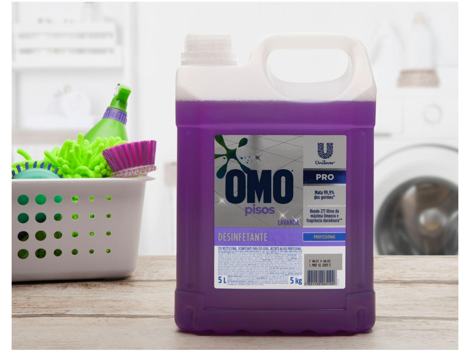 Desinfetante Omo Profissional Lavanda 5L