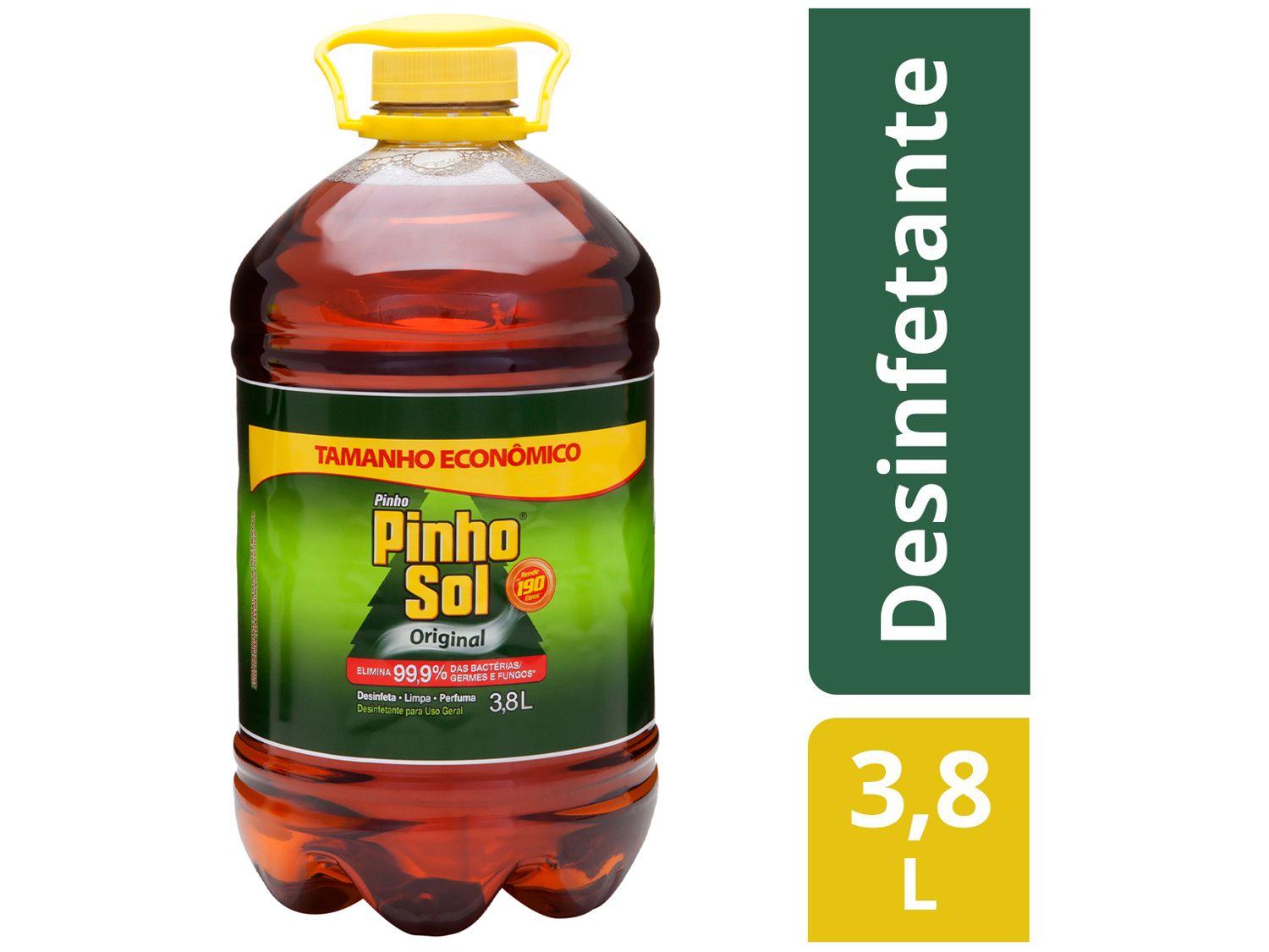 Desinfetante Pinho Sol Original 3,8L