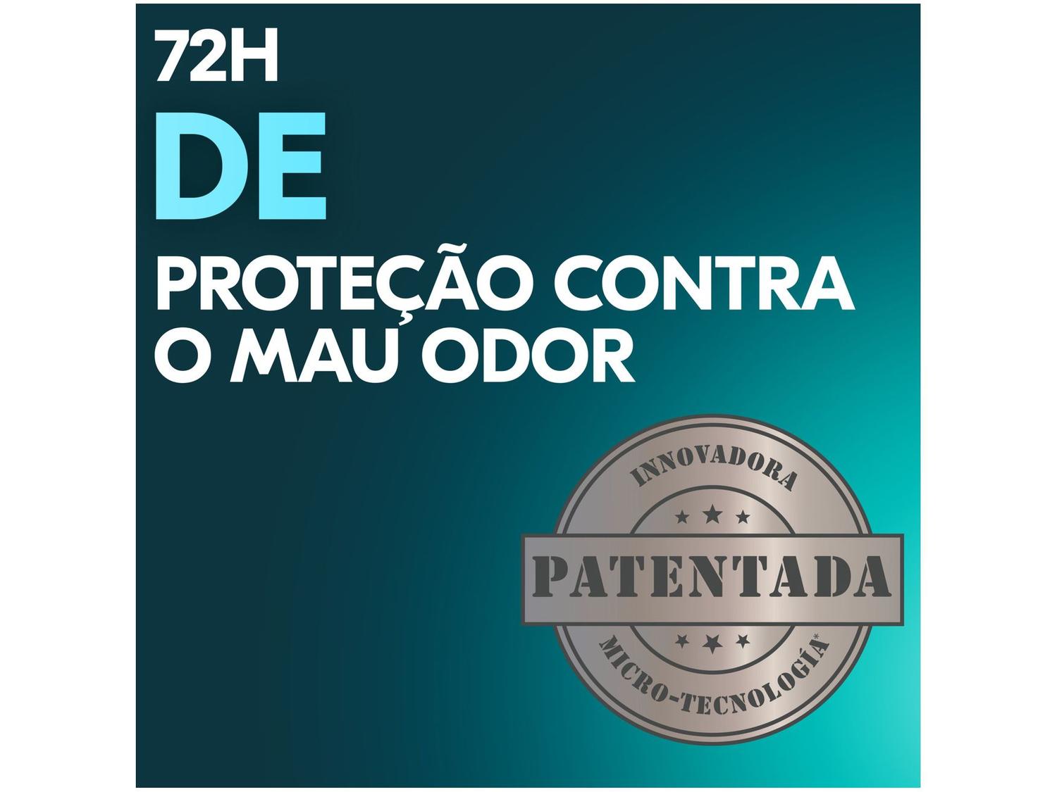 Desodorante Antitranspirante Aerossol Masculino Rexona Active Dry 72 ...