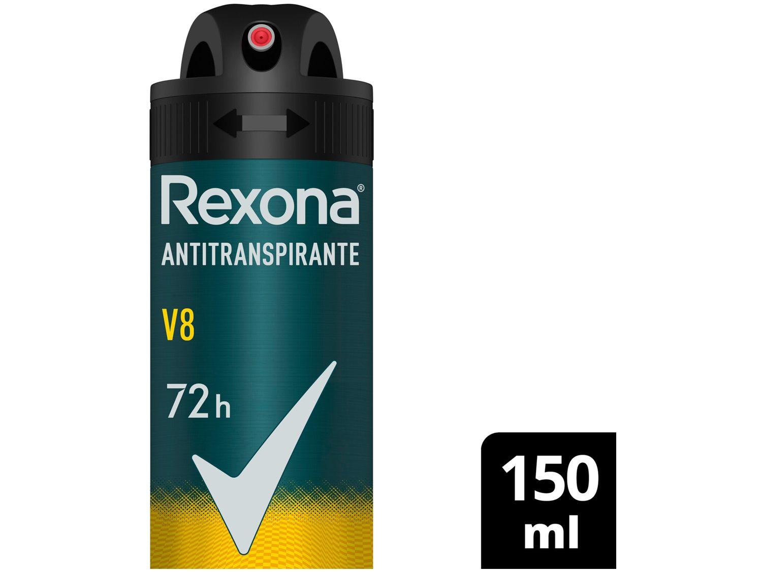 Desodorante Antitranspirante Aerossol Rexona Motion Sense V8 Masculino ...