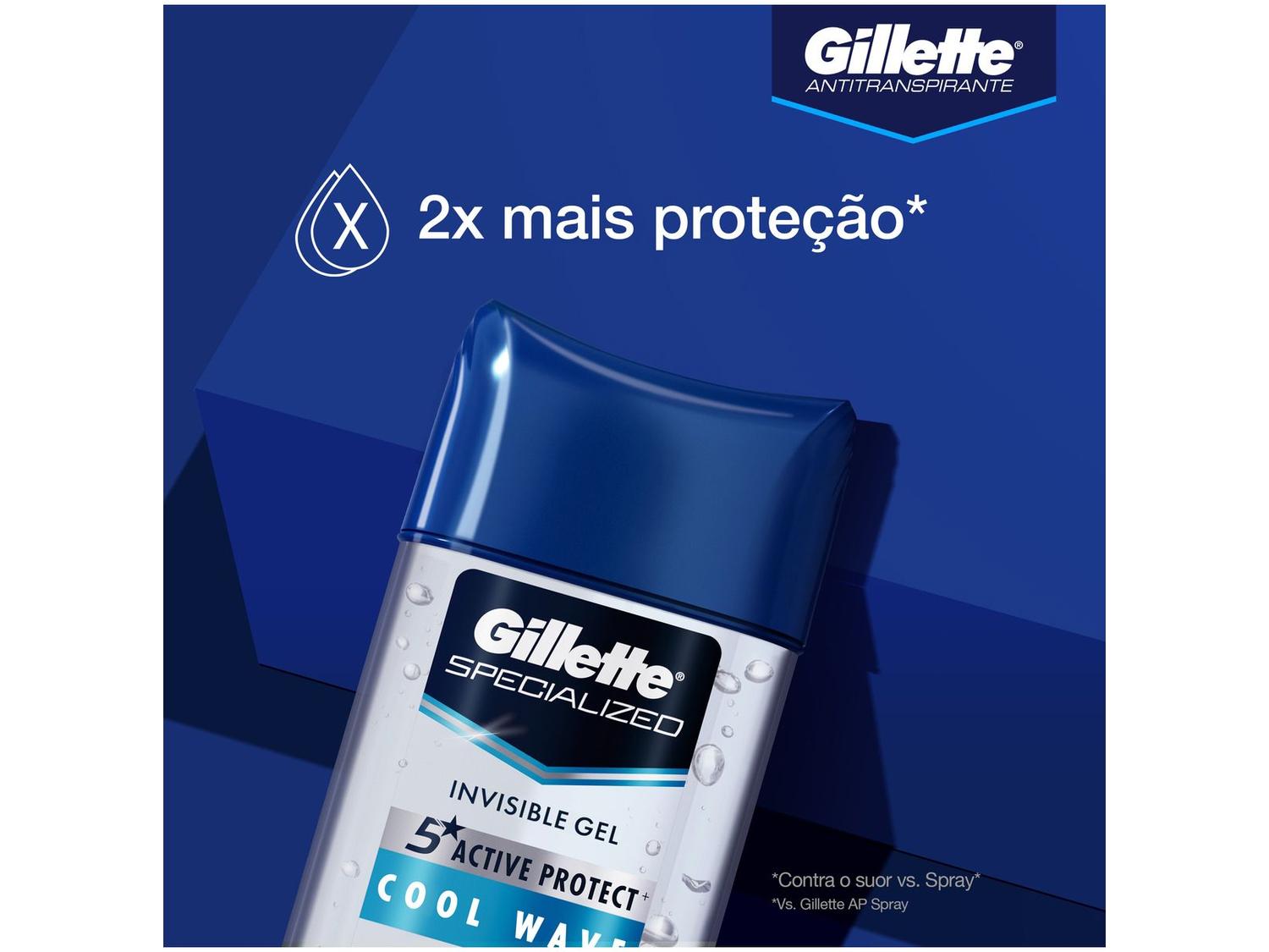 Desodorante Antitranspirante em Gel Gillette