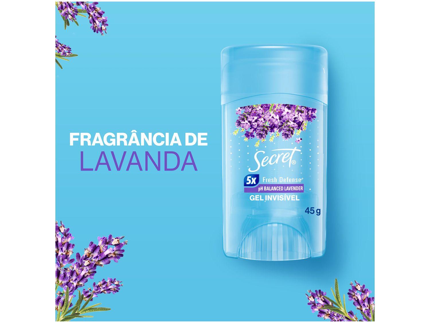 Desodorante Antitranspirante em Gel Secret - 1 45g